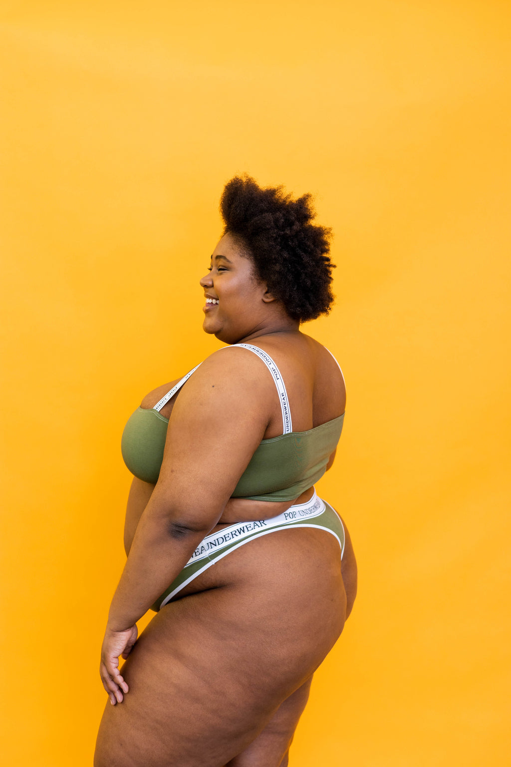 String "KAKI" – popunderwear